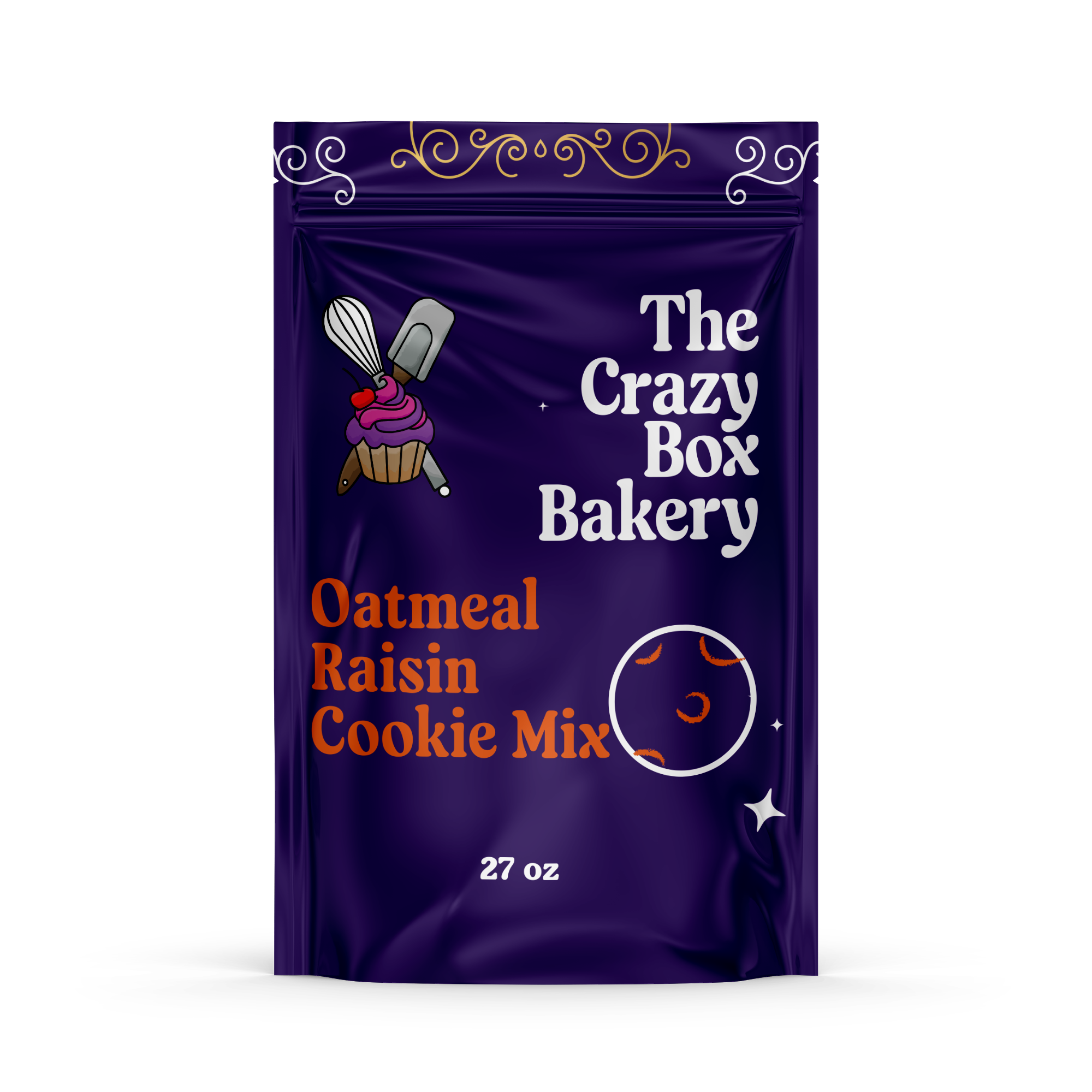 Oatmeal Raisin Cookie Mixes – The Crazy Box Bakery